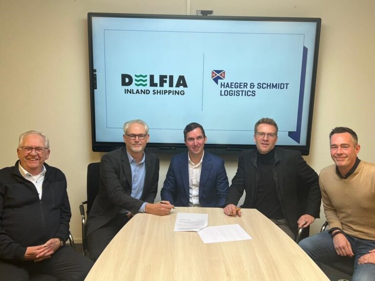 Partnership Haeger und Schmidt - Delfia Inland Shipping